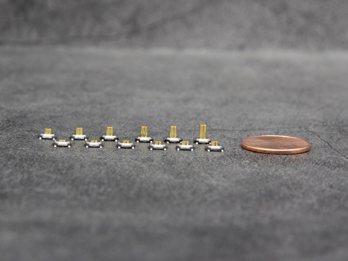 Brass Stem Micro Tactile Switches– The Saber Merchant